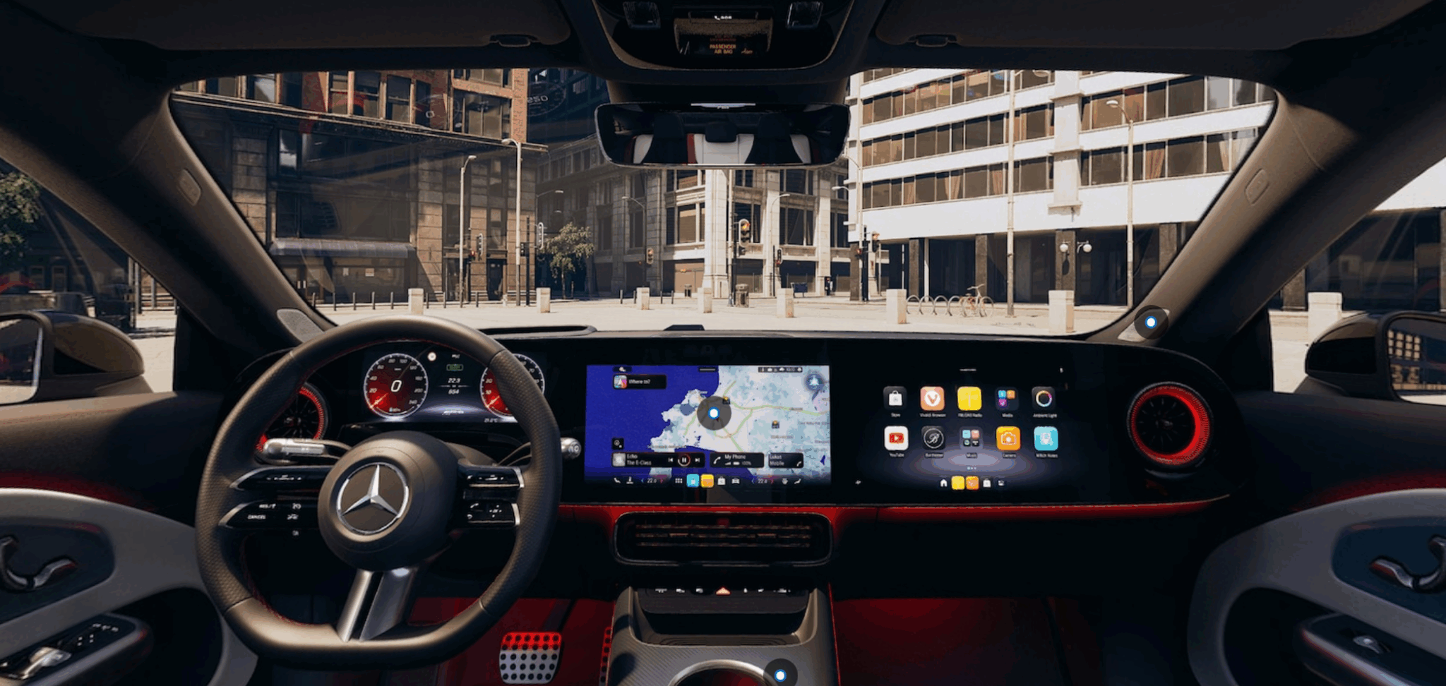 Mercedes Hyperscreen: qué es y cómo funciona